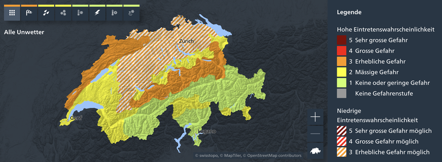 Bund warnt vor starken Winden – in diesen Regionen herrscht Unwettergefahr Bund warnt vor starken Winden – in diesen Regionen herrscht Unwettergefahr