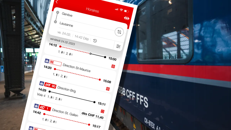 CFF: retards de trains entre Genève et Lausanne