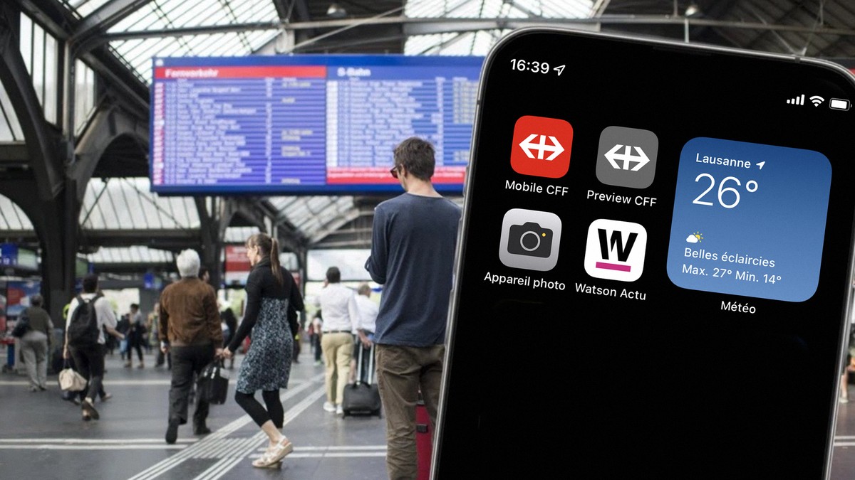 Application CFF: voici à quoi ressemble le nouveau design