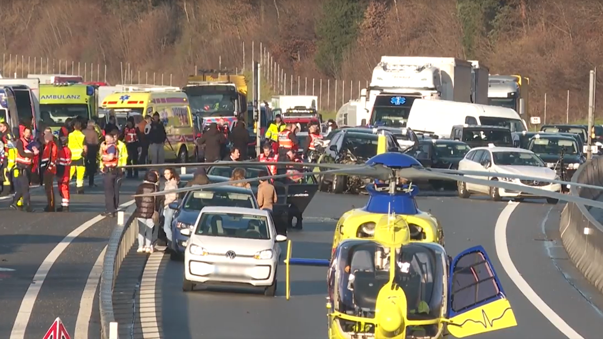 L'autoroute A2 fermée après un accident de 20 voitures