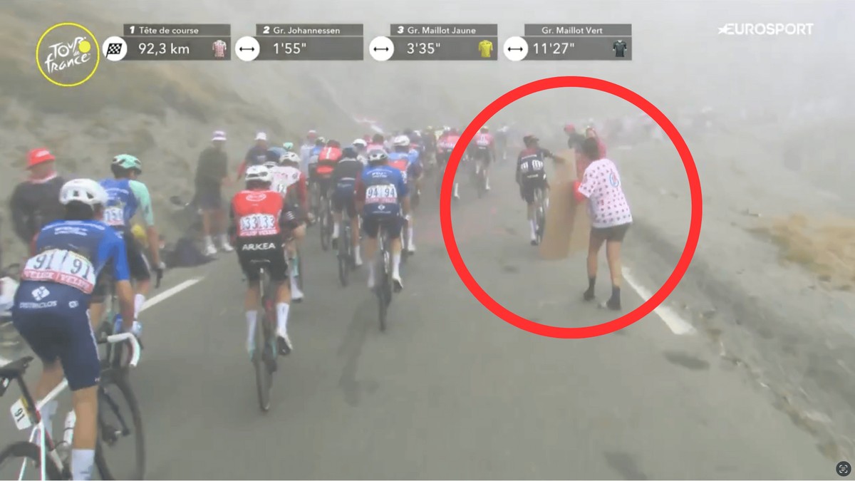 Tour de France: Alaphilippe a volé la pancarte d'une spectatrice