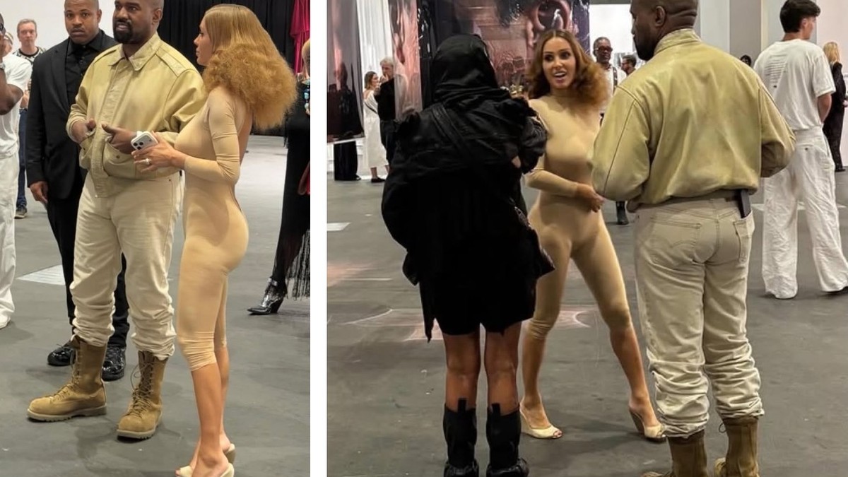 Ye alias Kanye West et Bianca Censori créent la surprise en Suisse