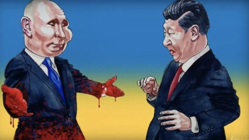 15 caricatures qui racontent la brutalité de la guerre de Poutine
