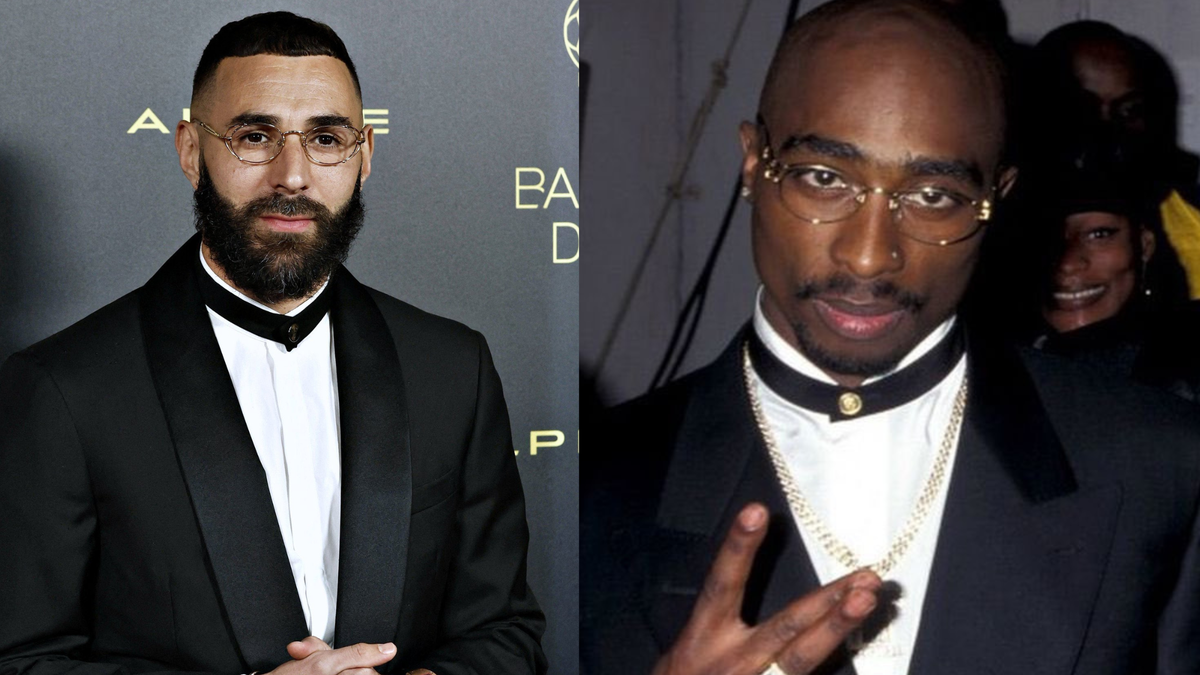 Ballon d'Or: Karim Benzema rend hommage à Tupac avec sa tenue