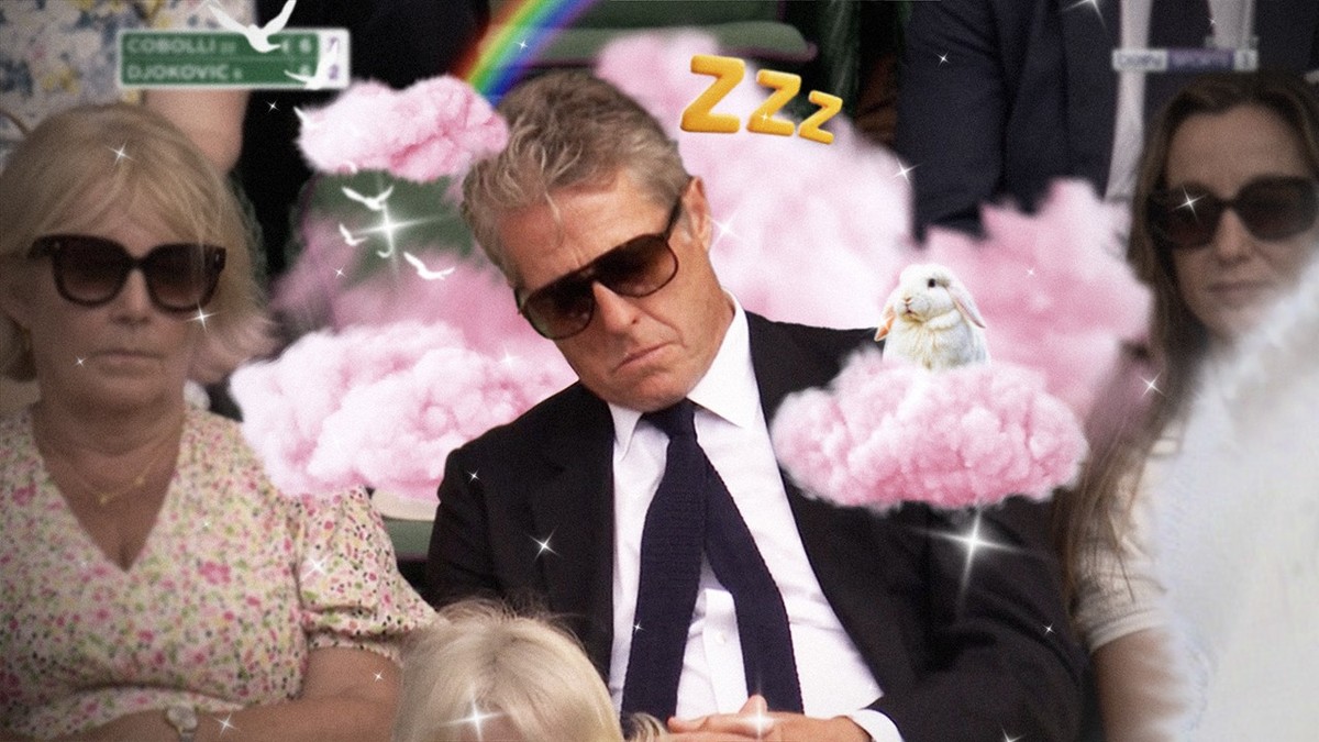 Hugh Grant a fait marrer tout le monde à Wimbledon