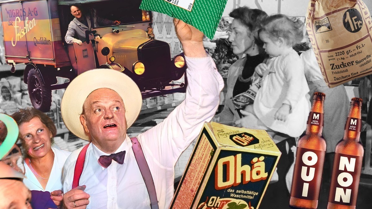 36 photos Migros pour 100 ans d'histoire suisse