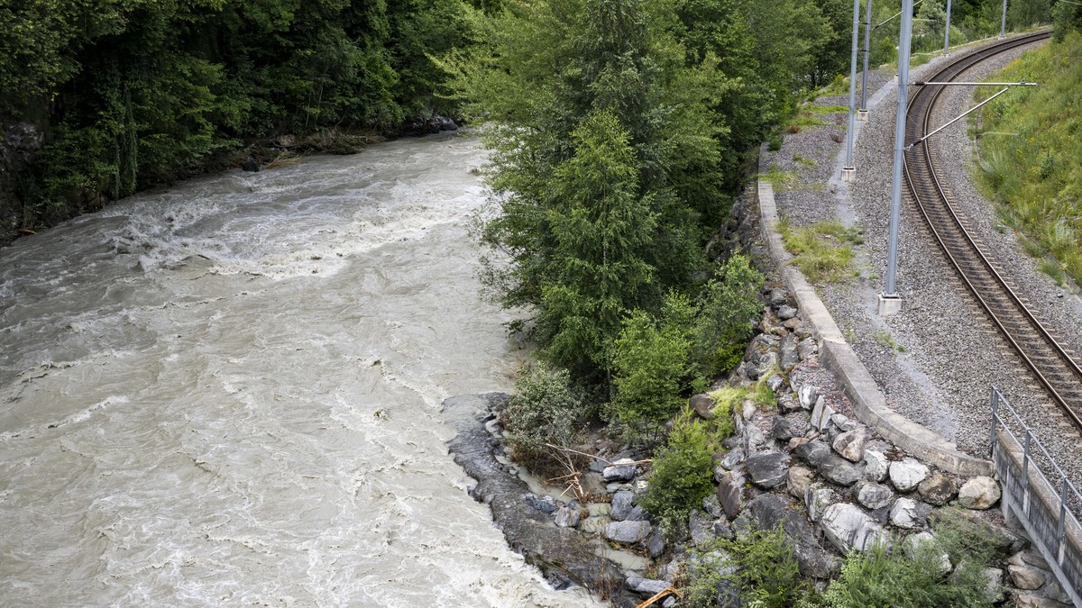 Les orages inondent le Valais et forcent des évacuations