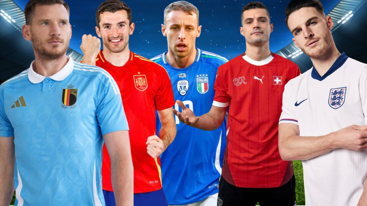 Voici tous les maillots de l'Euro 2024