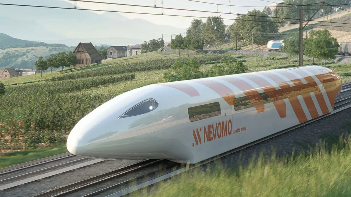 MagRail: ce nouveau train qui atteindra 550 km/h en Europe