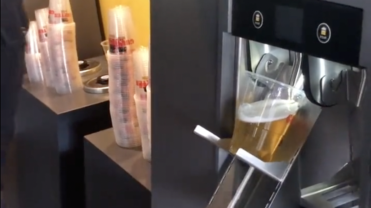 Ce stade suisse s'équipe de distributeurs de bières pression