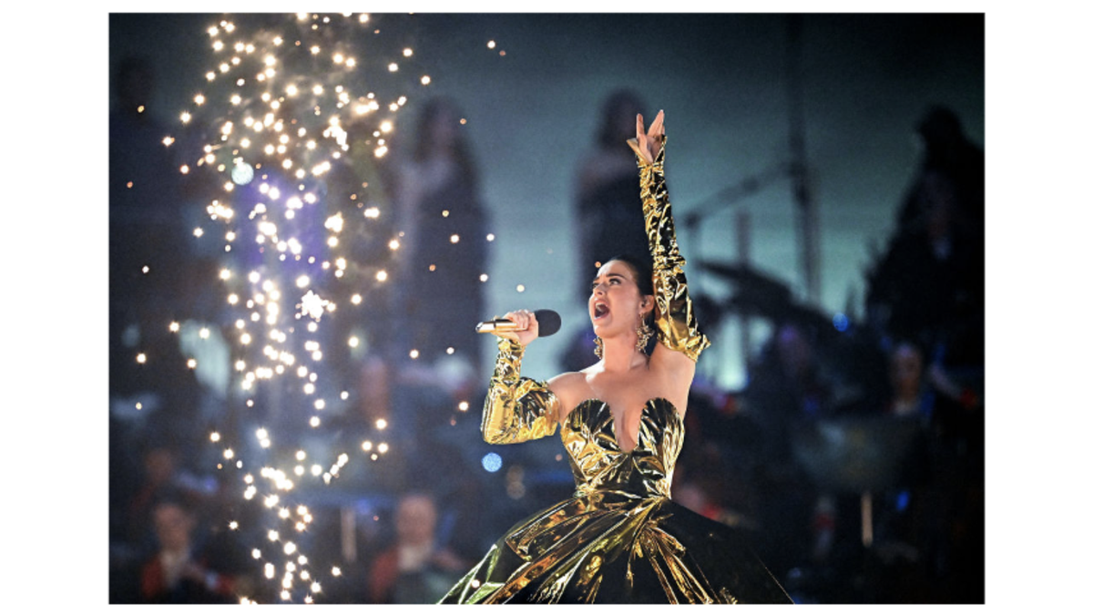 Katy Perry a tout donné au couronnement de Charles III