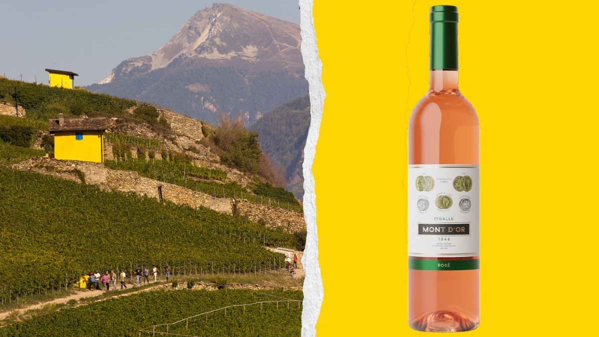 Le Rosé Pigalle du Domaine du Mont d’Or sacré meilleur de Suisse