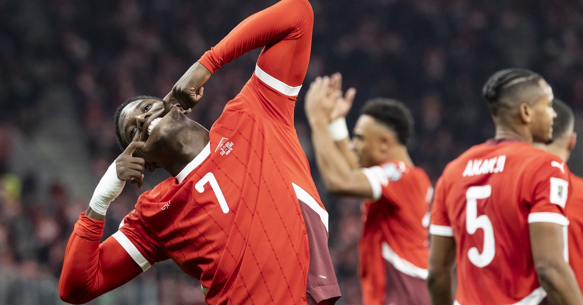 Nati: Embolo entre dans le top 10 des buteurs