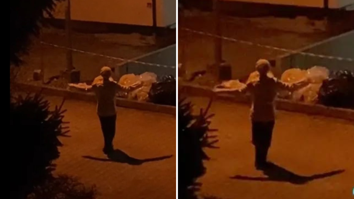 La «danseuse serbe» terrifie les gens sur TikTok La «danseuse serbe» terrifie les gens sur TikTok