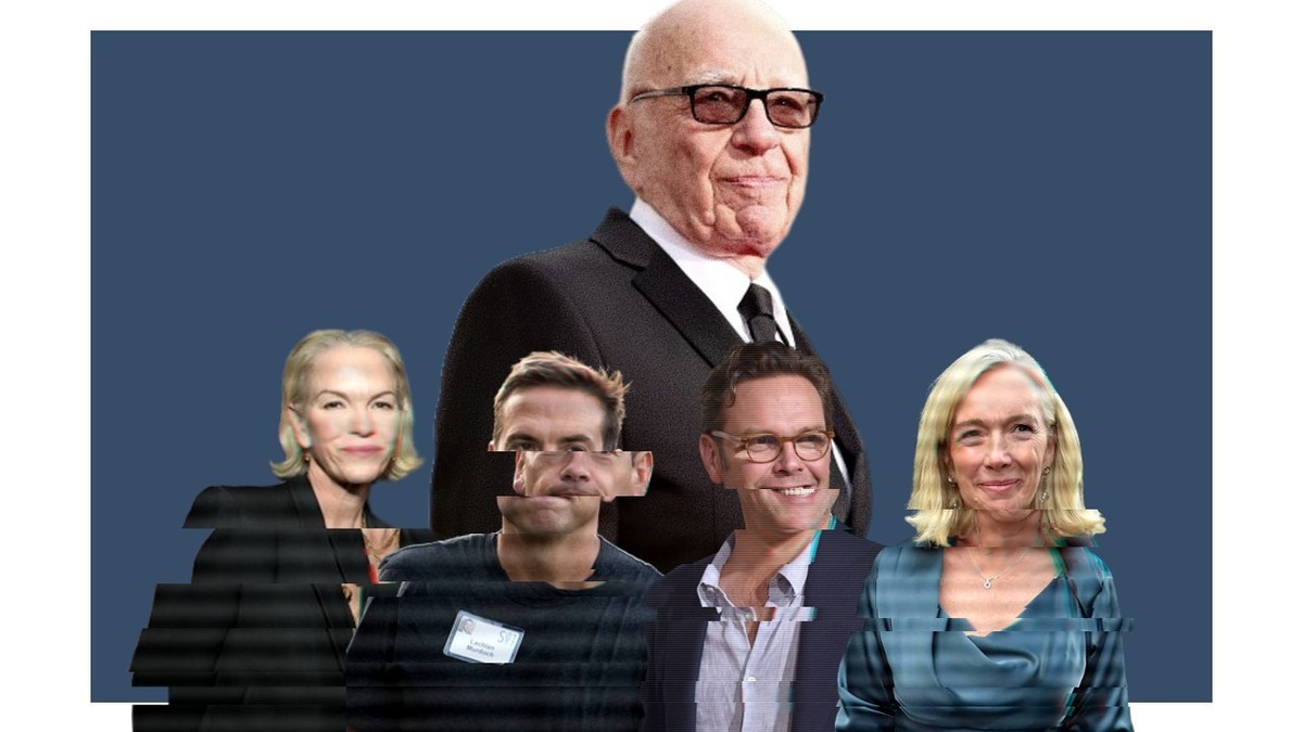 La famille de Rupert Murdoch derrière la série Succession