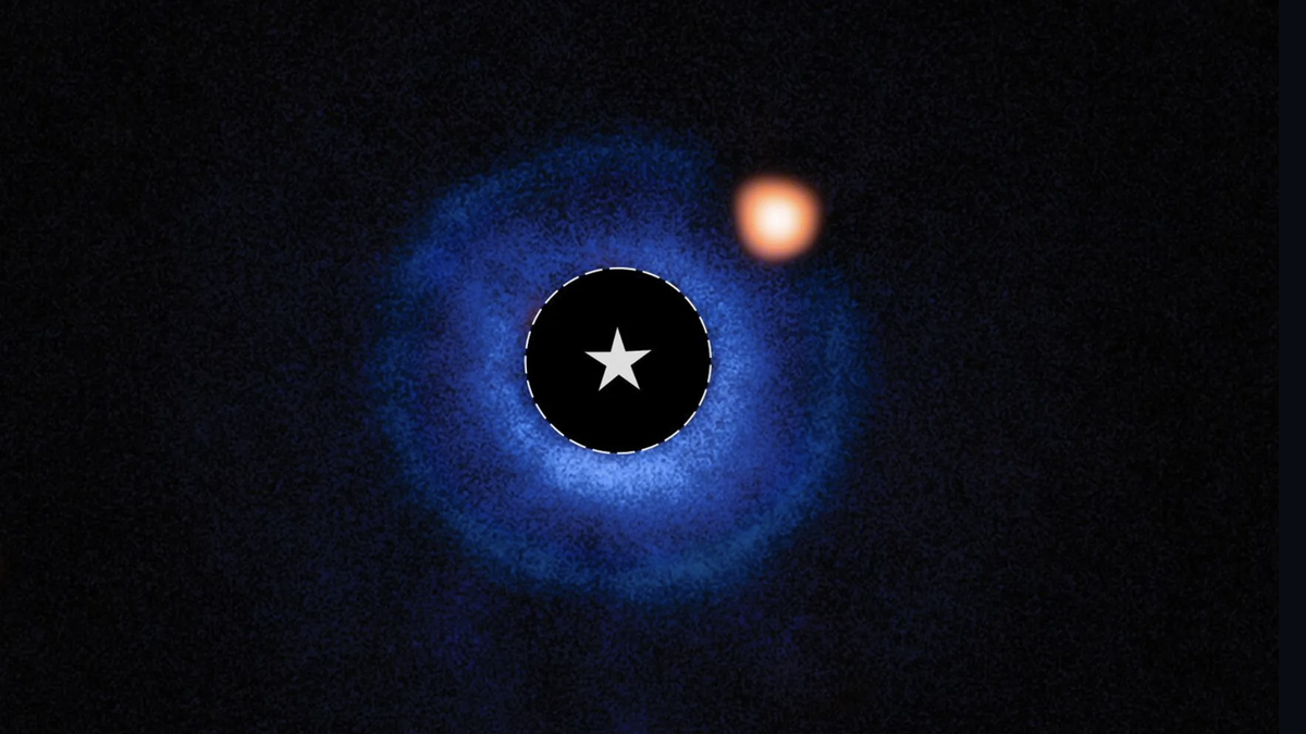 Voici la première image de TWA 7b, une jeune exoplanète