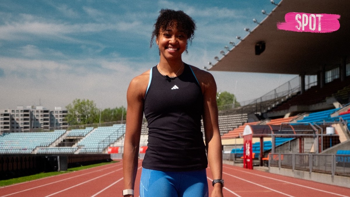 Spot: Sarah Atcho, l'étoile filante de l'athlétisme suisse
