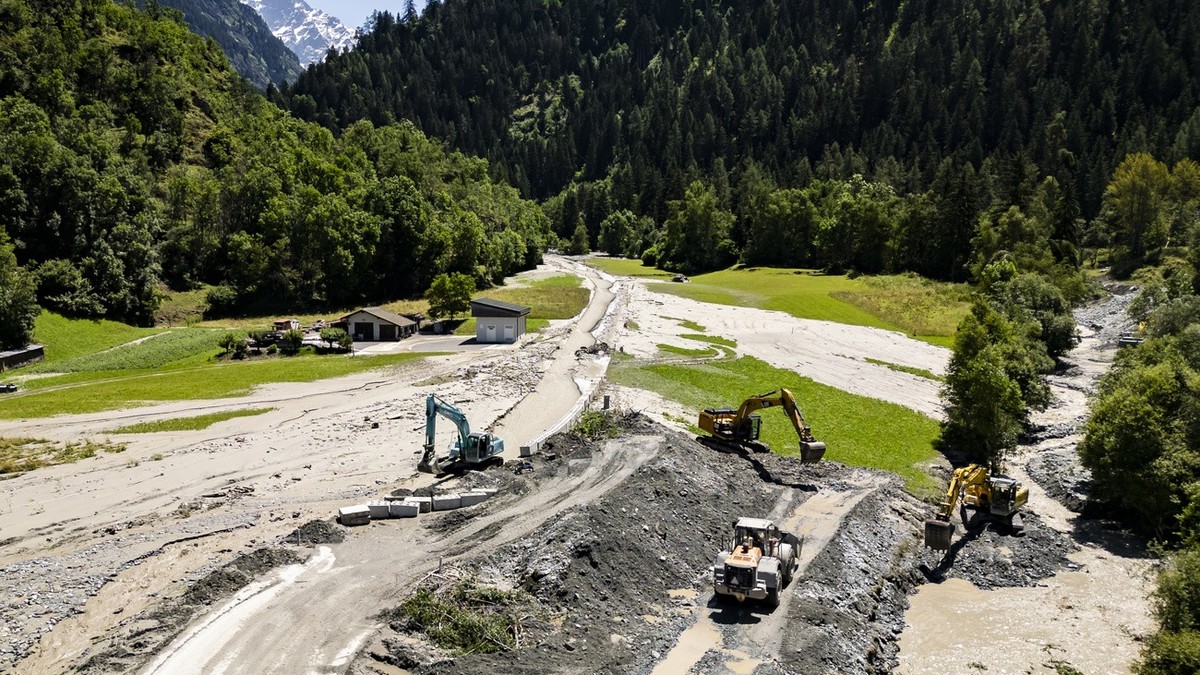 Valais: l'accès routier au Haut Val de Bagnes prévu pour fin août
