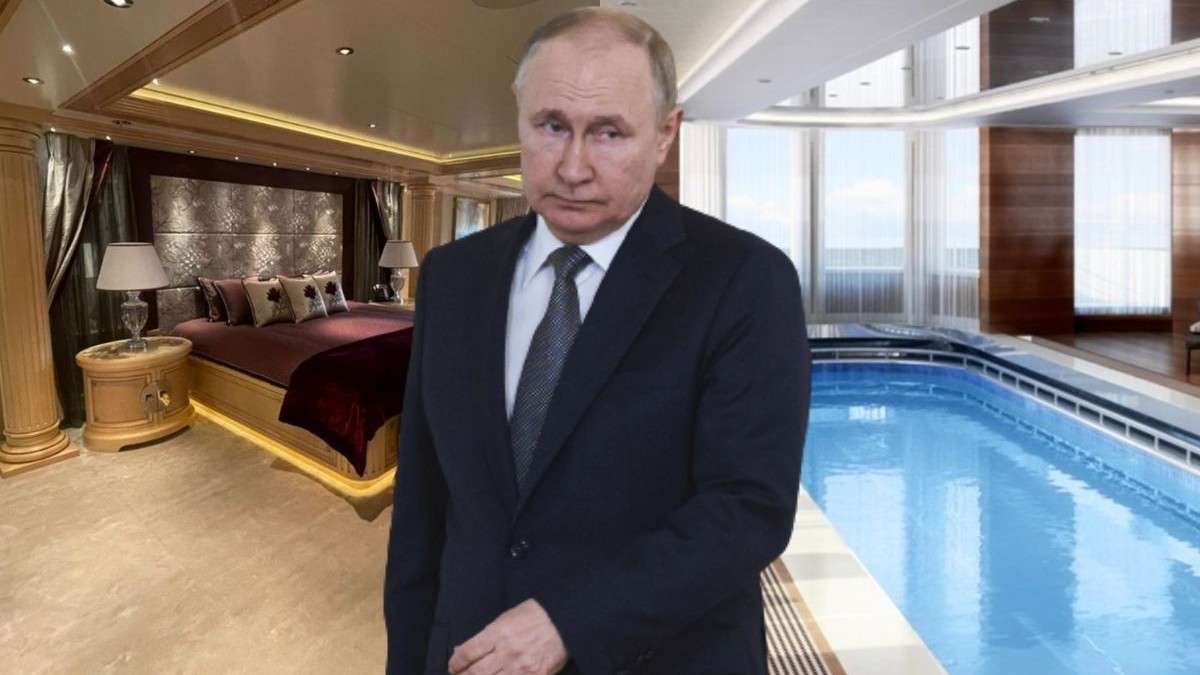 Le superyacht de Poutine est un véritable palais flottant