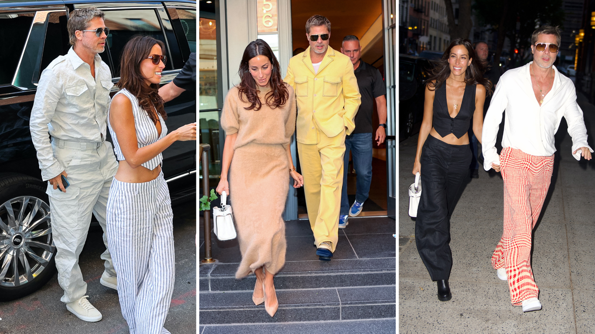 Le look d'Inès de Ramon, la copine de Brad Pitt, a un problème