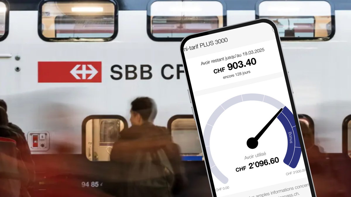 Les CFF améliorent leur demi-tarif Plus