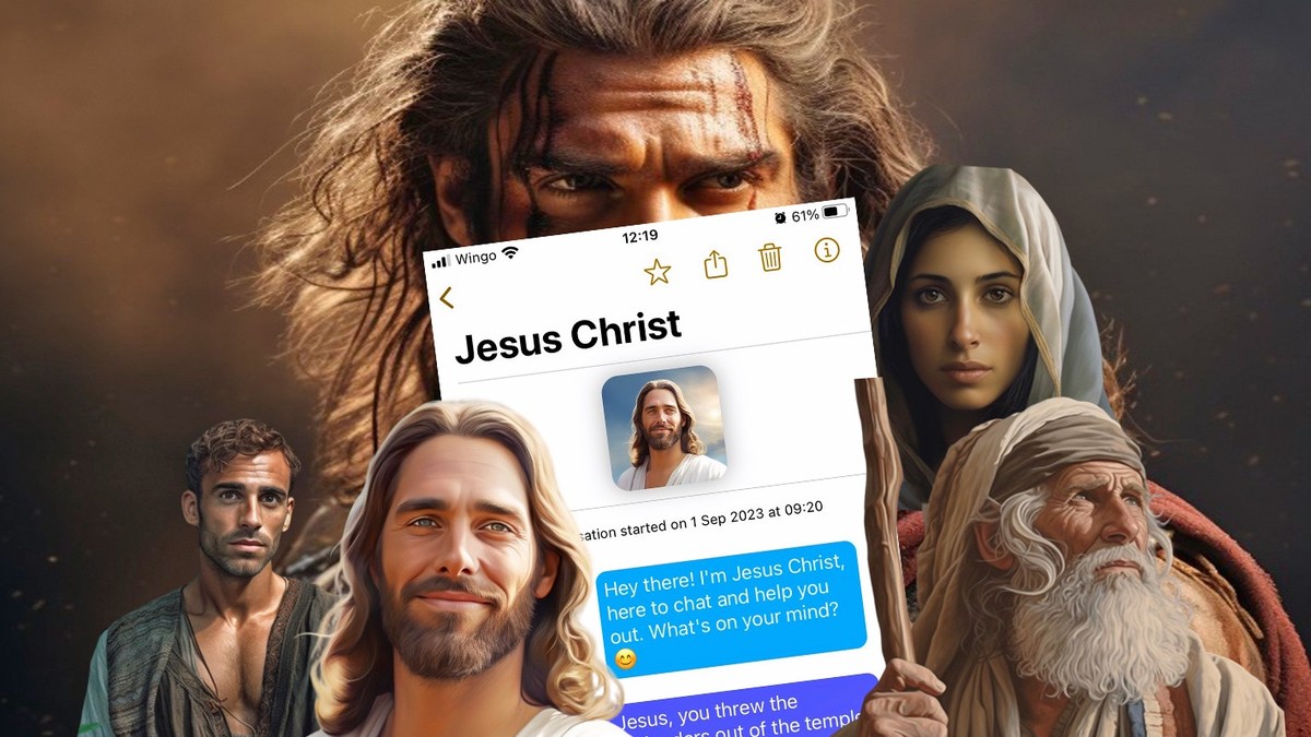 Grâce à l'IA, on a chatté avec Jésus, Marie et toute la clique