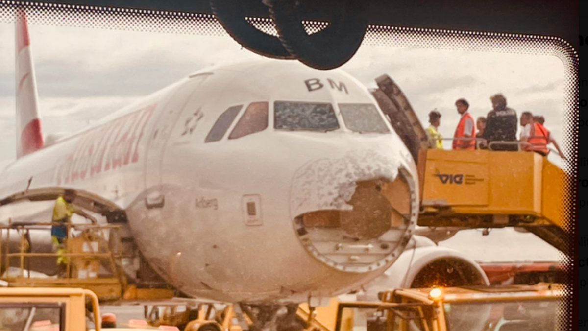 Un avion criblé par la grêle en Autriche, un mort et un disparu