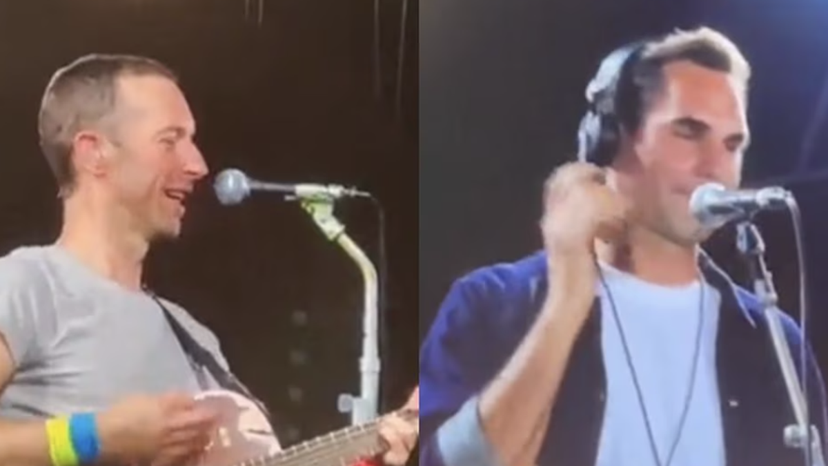 Coldplay à Zurich: Roger Federer est monté sur scène