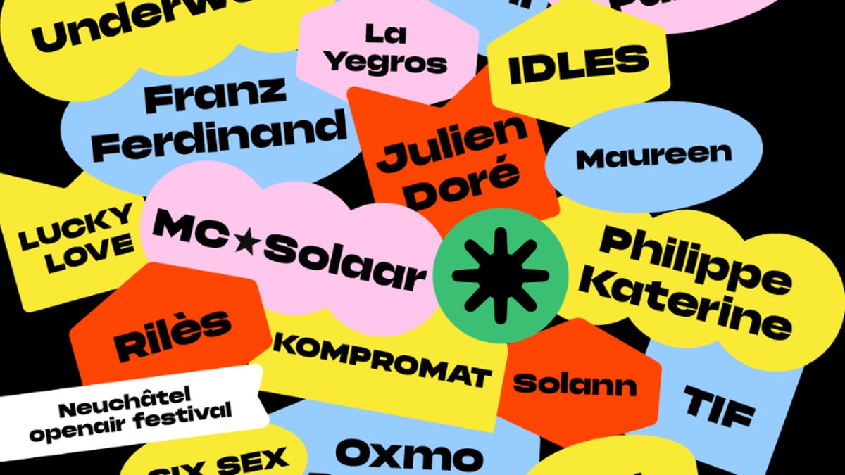 Voici le programme de Festi'neuch 2025