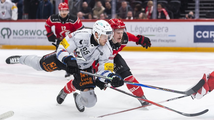 Hockey sur glace: Fribourg bat Lausanne