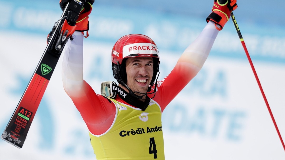 Ski alpin: Ramon Zenhäusern remporte le slalom de Soldeu