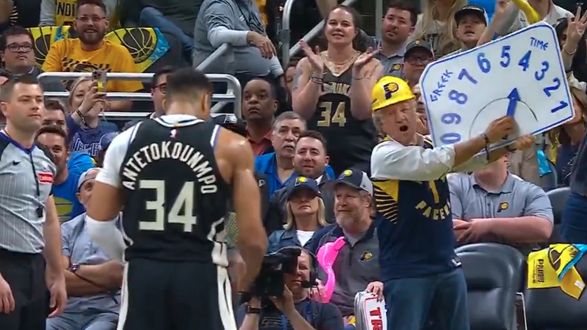 NBA: un fan des Indiana Pacers crée une pancarte originale