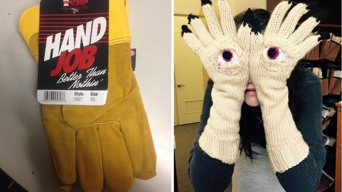 On se les gèle? Voici 14 paires de gants absurdes