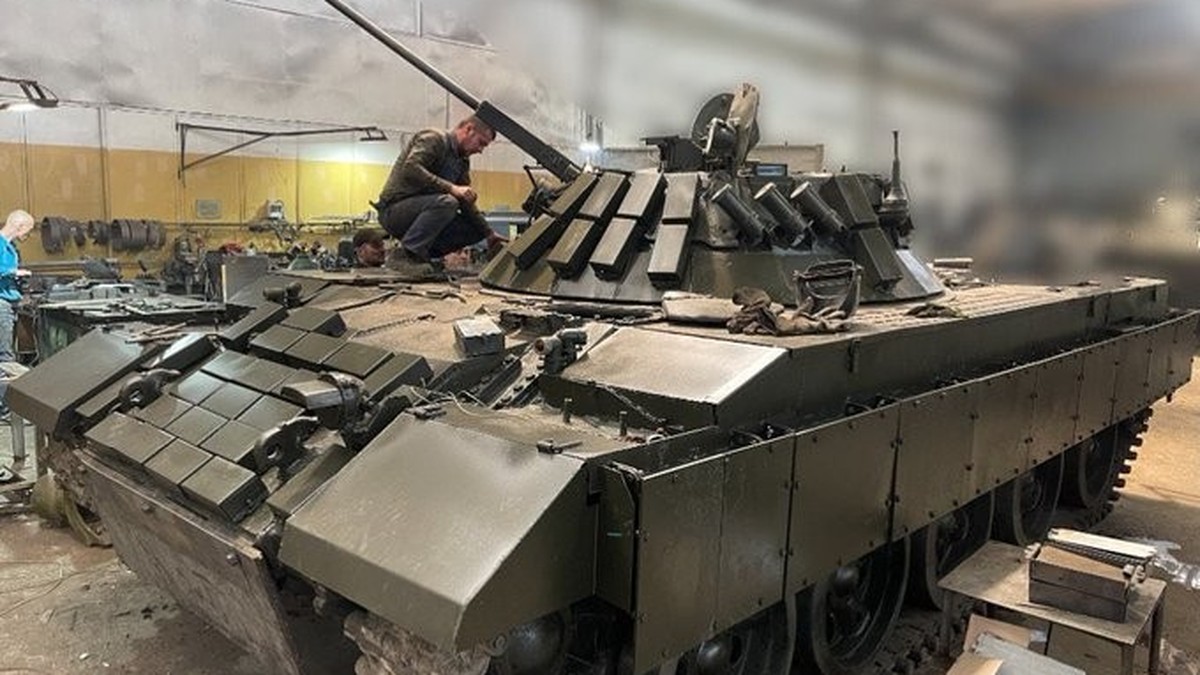 BMPT-62 «Terminator»: l'Ukraine a une arme artisanale spéciale