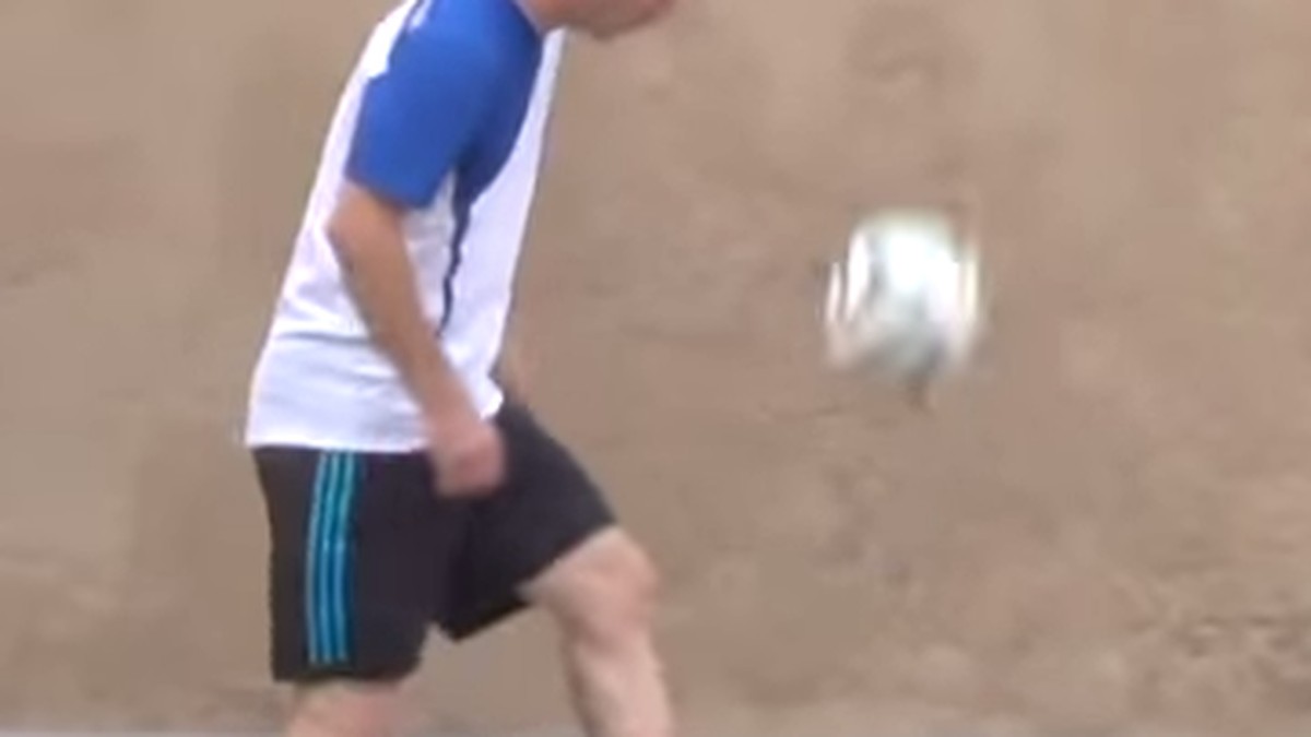 Sie können vielleicht auch mit einem Fussball jonglieren – aber ...