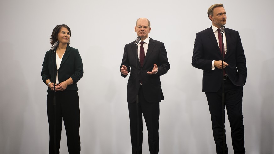 Ampel-Parteien rüsten sich für Koalitionsverhandlungen