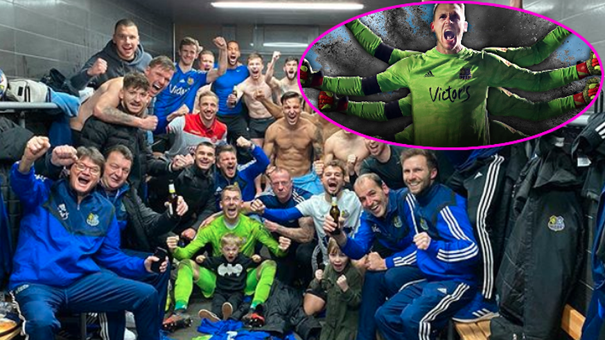 Daniel Batz hext den 1. FC Saarbrücken in den Halbfinal des DFB-Pokals