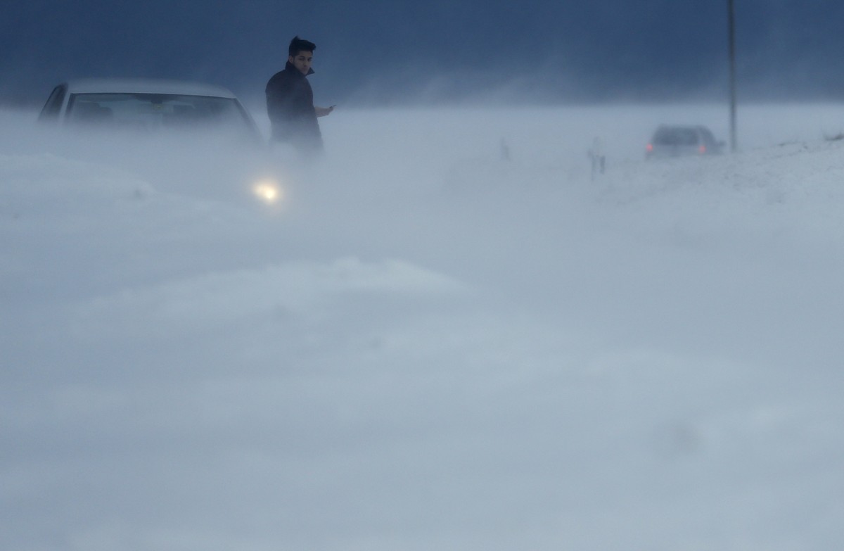 Wind sorgt für beissende Kälte in der Schweiz