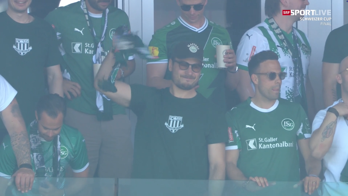 Eishockey-Star Timo Meier fant beim Cupfinal für seinen FC St.Gallen
