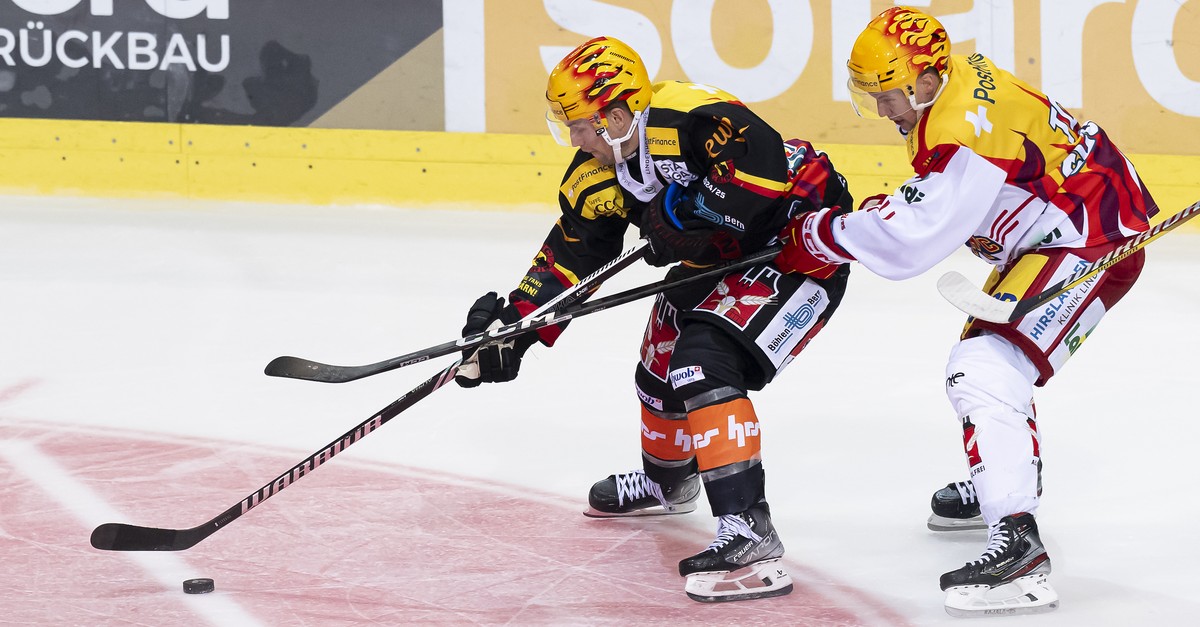 National League: Toni Rajala schiesst Biel im Derby gegen Bern zum Sieg