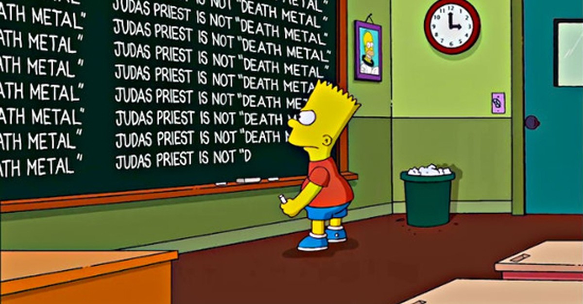 Heavy-Metal-Fans weltweit raufen sich während dieser Simpsons-Episode ...