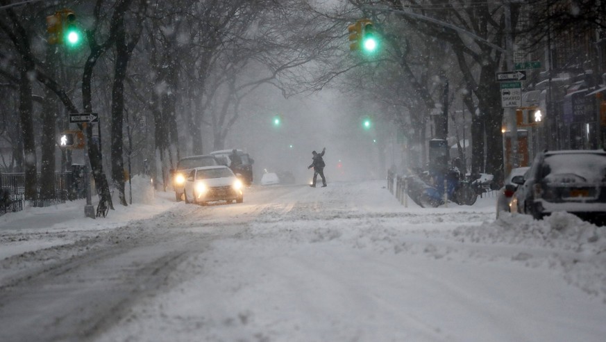 Wintersturm «Stella» fegt über Nordosten der USA