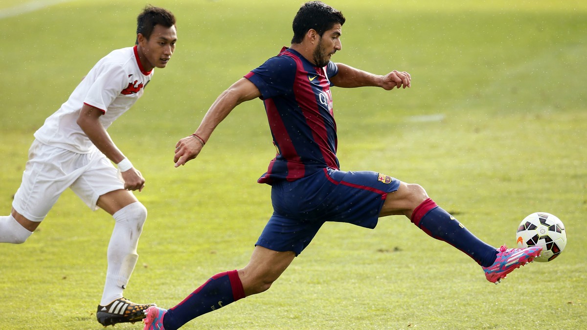 «Beisser» Suarez trifft in Freundschaftsspiel doppelt