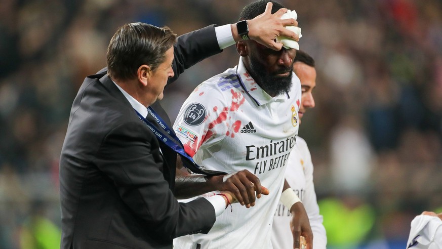 Champions League: Antonio Rüdiger als blutiger Held – die Highlights