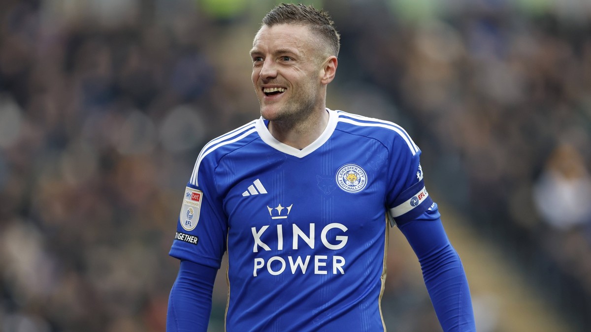 Jamie Vardy knipst auch mit 37 noch für Leicester City