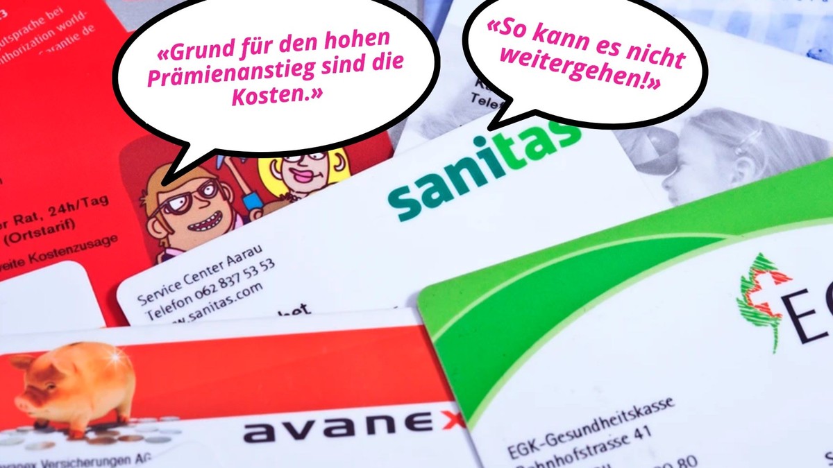 Schweiz: 15 Floskeln zu den Krankenkassen-Prämien