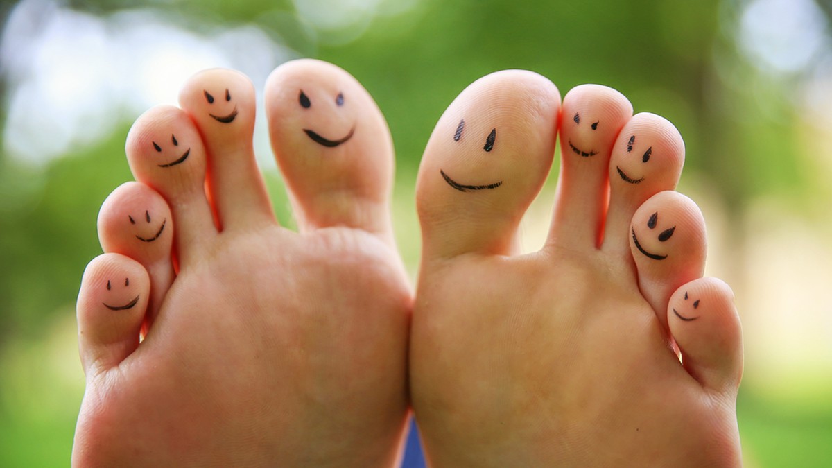 Studie zum Körpergefühl: Welche Zehe wird berührt?