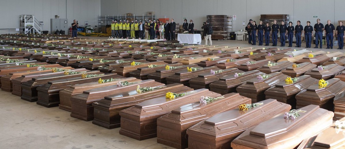 Tote als Kunstmaterial: Leichen von Bootsflüchtlingen werden in ...