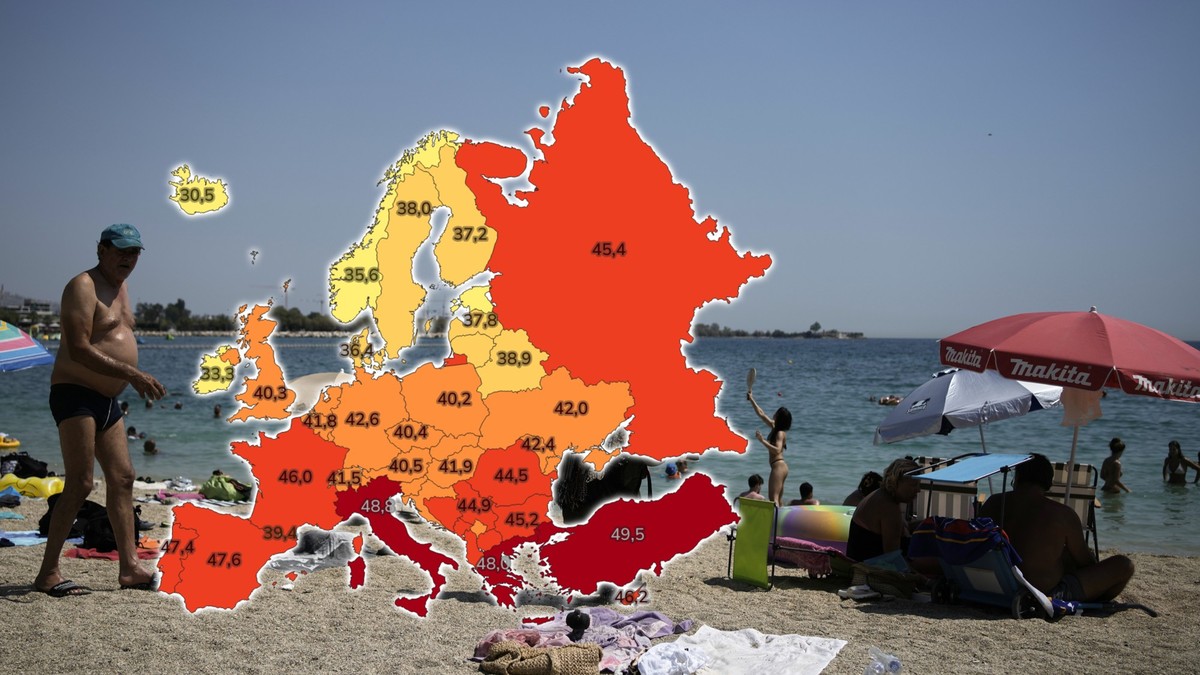 Hitzewelle: Das sind die Temperaturrekorde aller Länder Europas