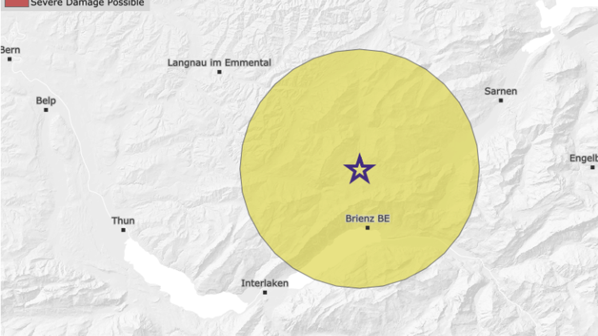 Erdbeben bei Sörenberg – 3,0 auf der Richterskala